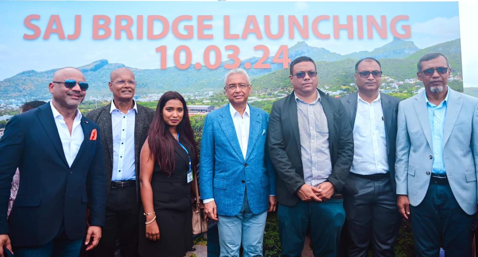 Inauguration of Sir Anerood Jugnauth (SAJ) bridge on 10th March 2024 ...